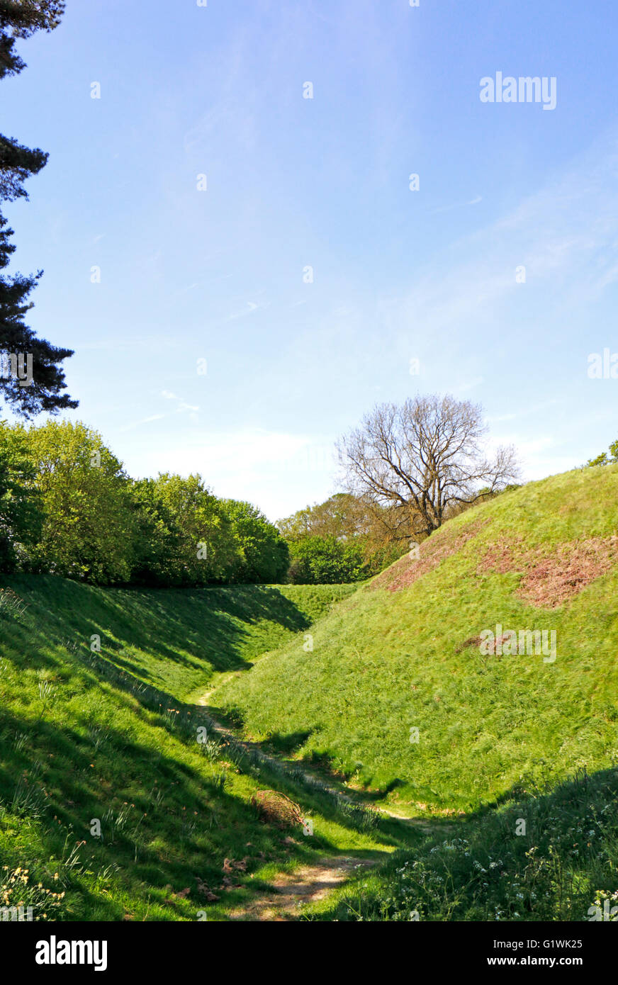 Defensive ditch hi-res stock photography and images - Alamy