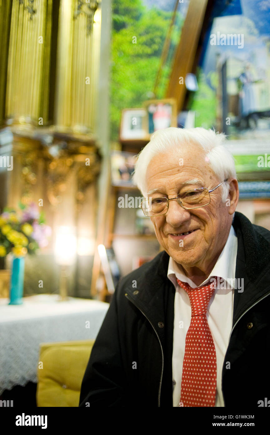 Father Angel, head of NGO Messengers of Peace in San Anton Church ...