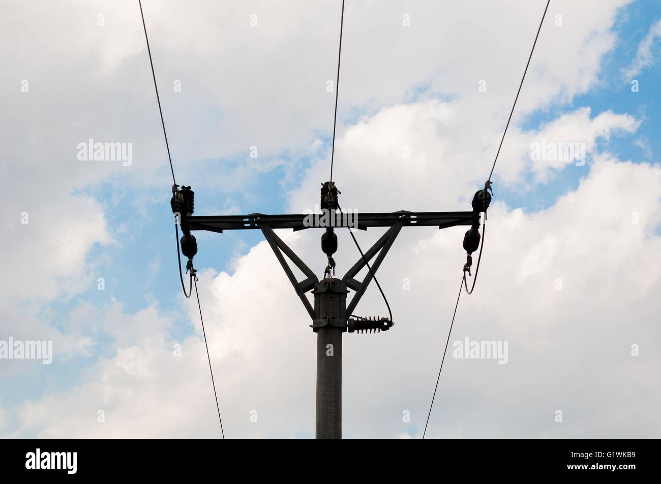 Wiring pylon hi-res stock photography and images - Alamy