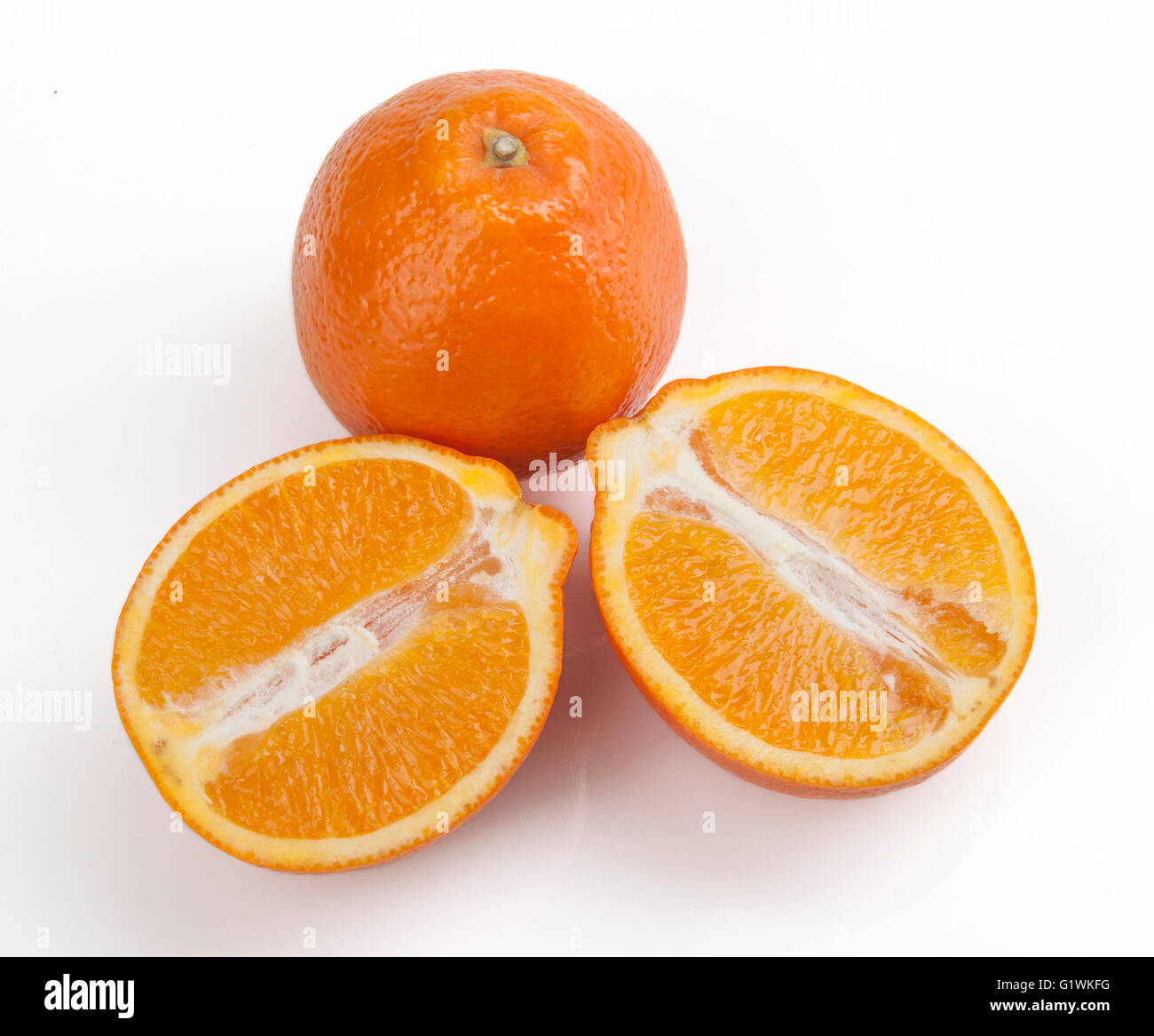 Orages isolated on white background Stock Photo - Alamy