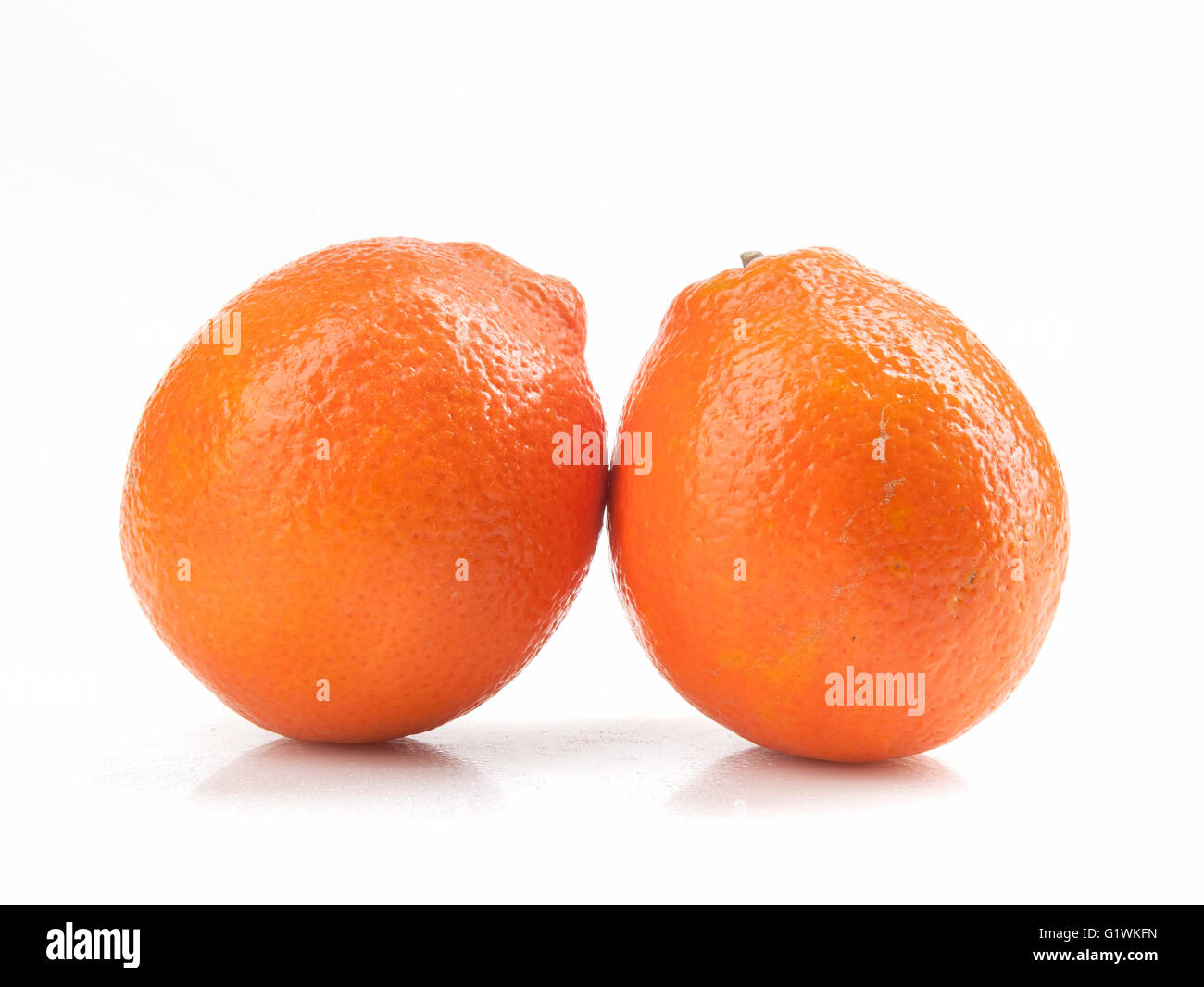 Orages isolated on white background Stock Photo - Alamy