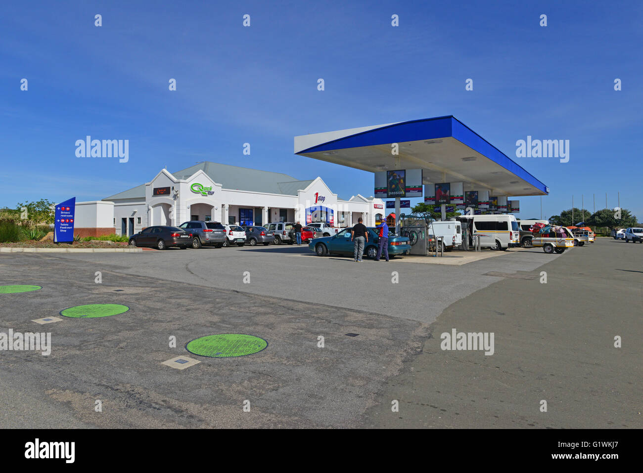 South african gas station hi-res stock photography and images - Alamy