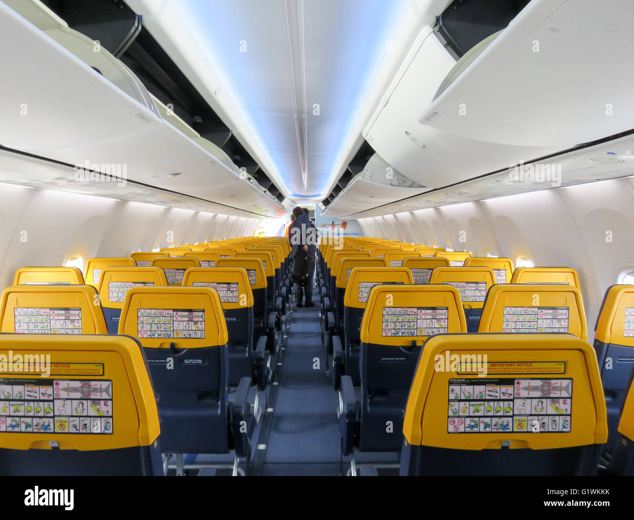 Ryanair Boeing 737 plane from the budget airline Stock Photo - Alamy