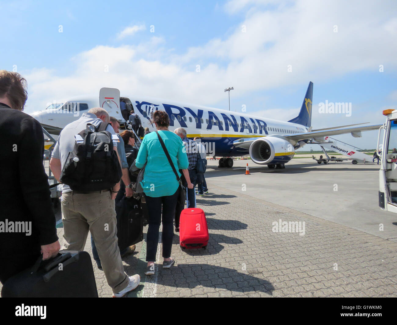 Ryanair Boeing 737 plane from the budget airline Stock Photo - Alamy