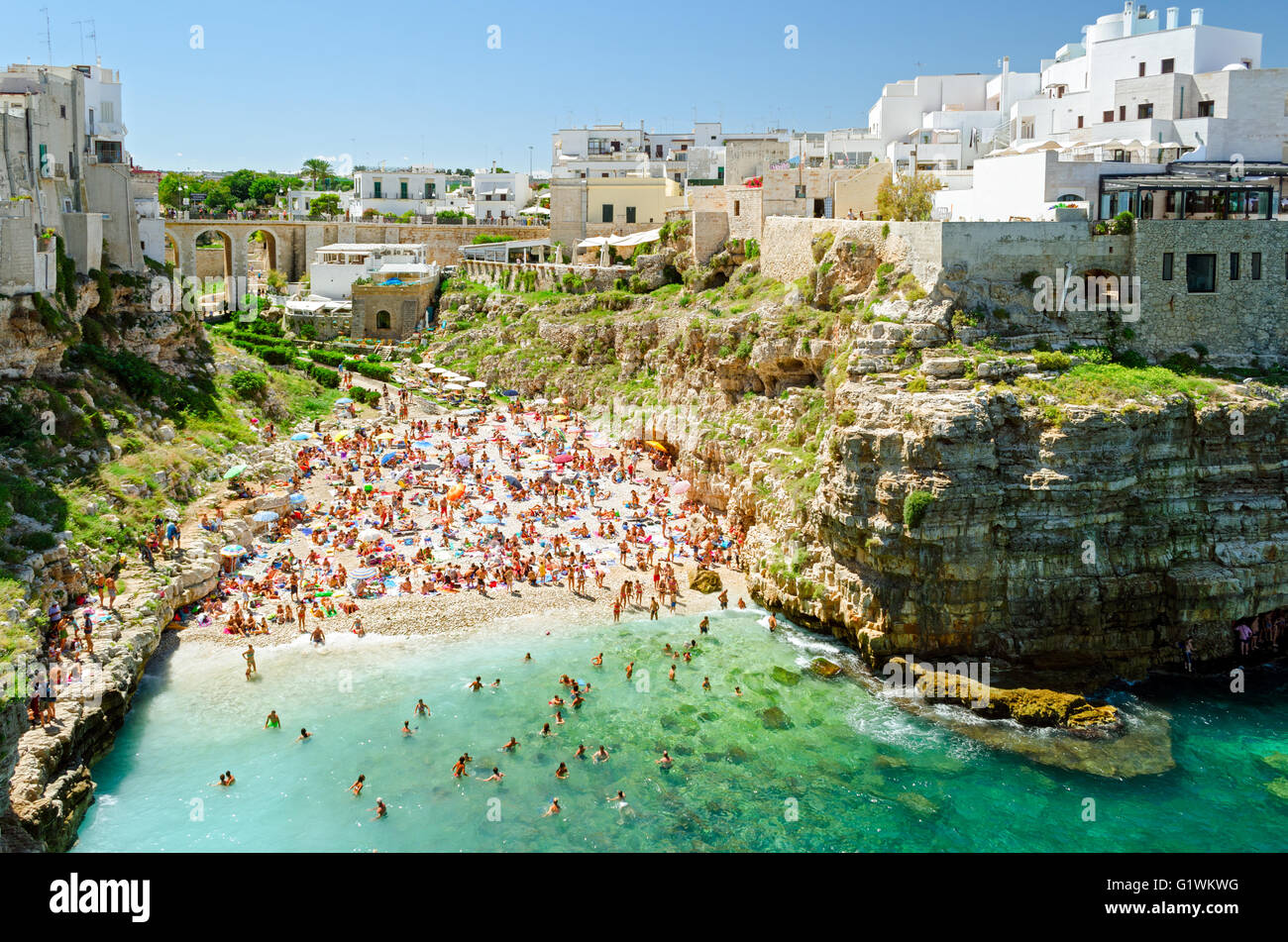 Polignano a Mare (Puglia Italy Stock Photo - Alamy