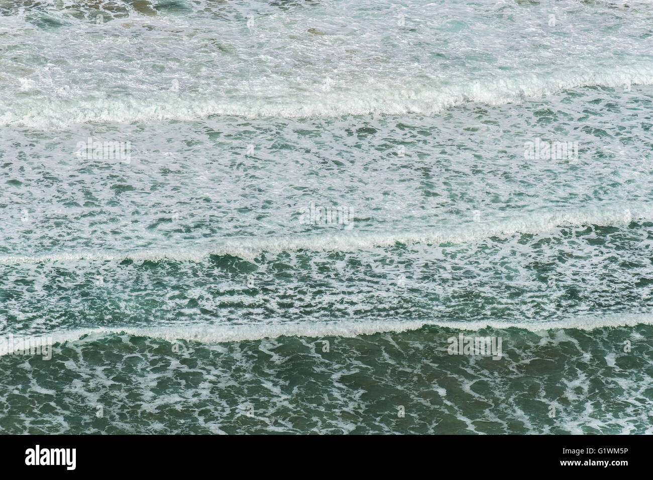 The sea seen from above Stock Photo - Alamy