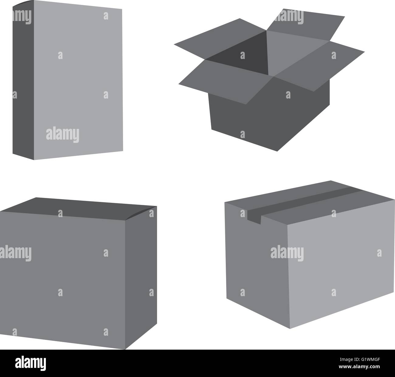 Customized package Stock Vector Images - Alamy