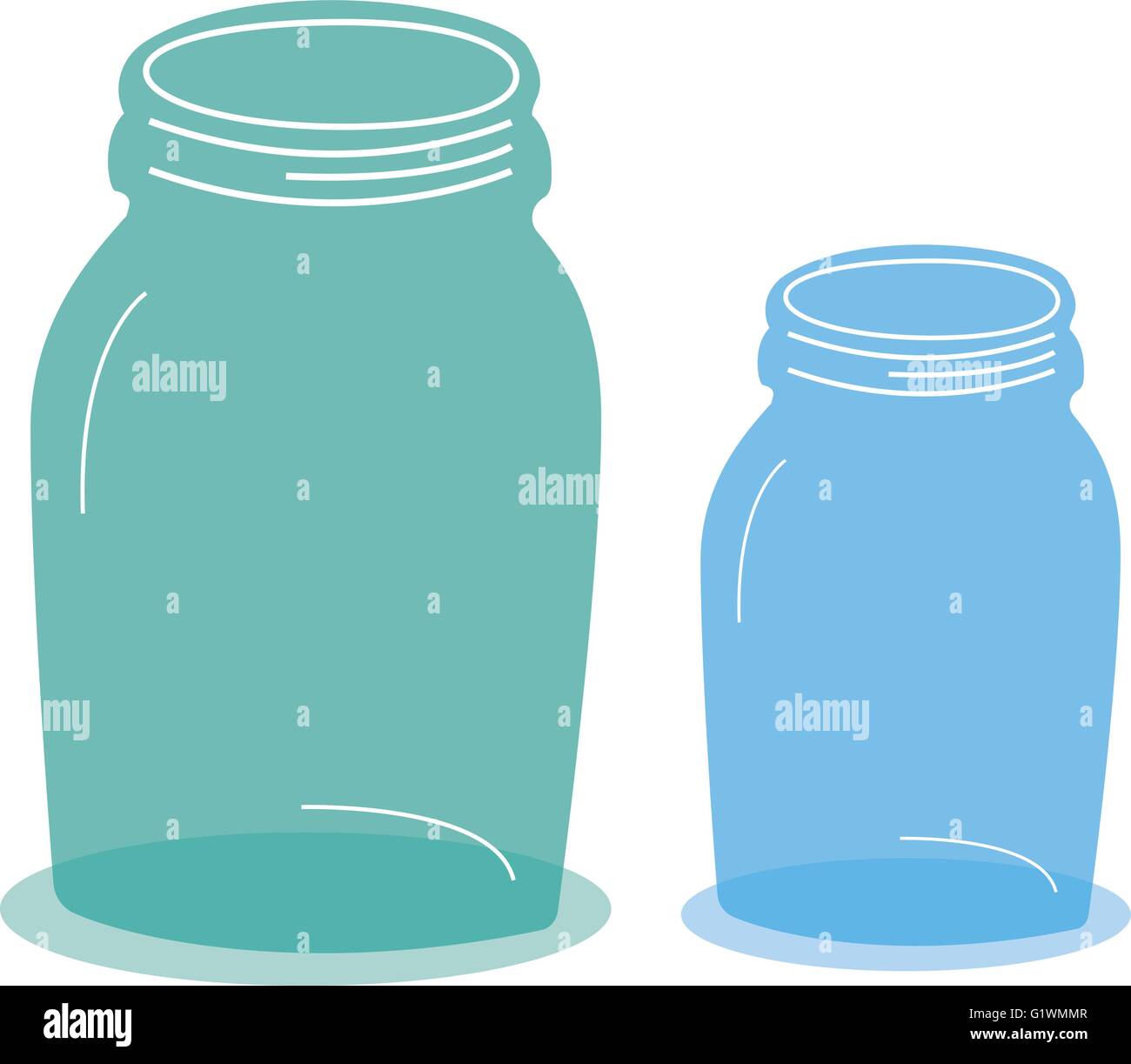 Set of Jars Vectors Stock Vector Image & Art - Alamy