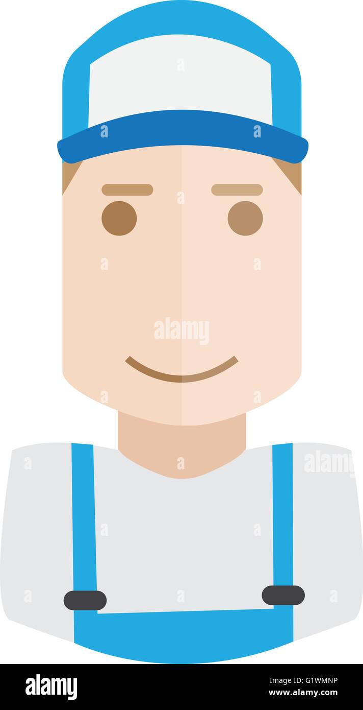 avatar work wear mechanic Stock Vector Image & Art - Alamy