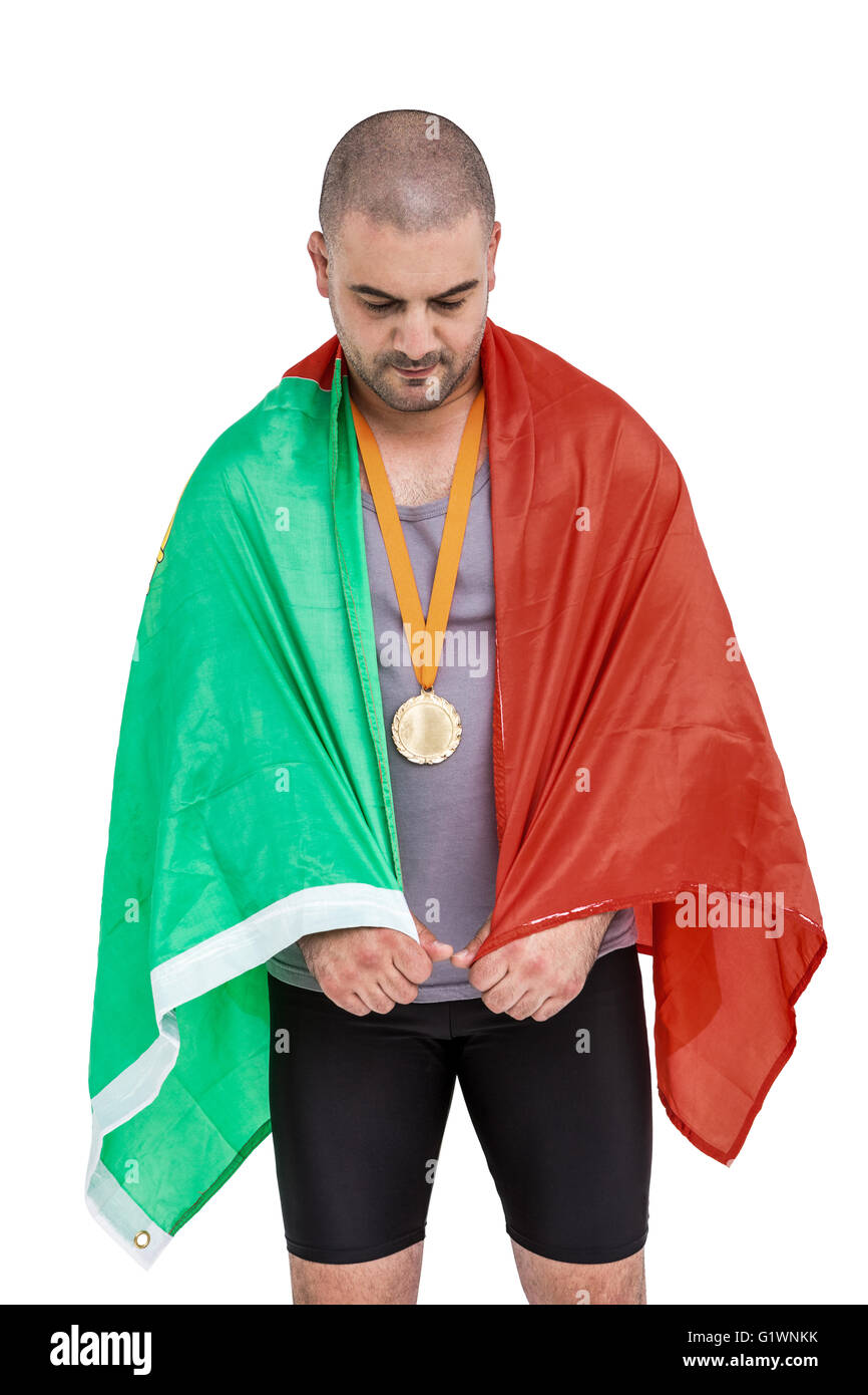 Athlete Olympic Gold Medal Stock Photos & Athlete Olympic Gold Medal ...