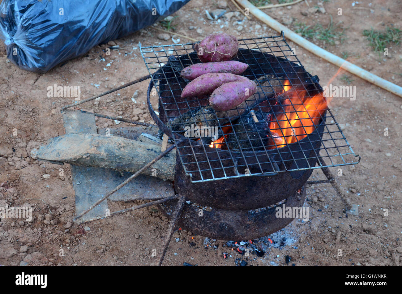 Cook stove burned hi-res stock photography and images - Alamy