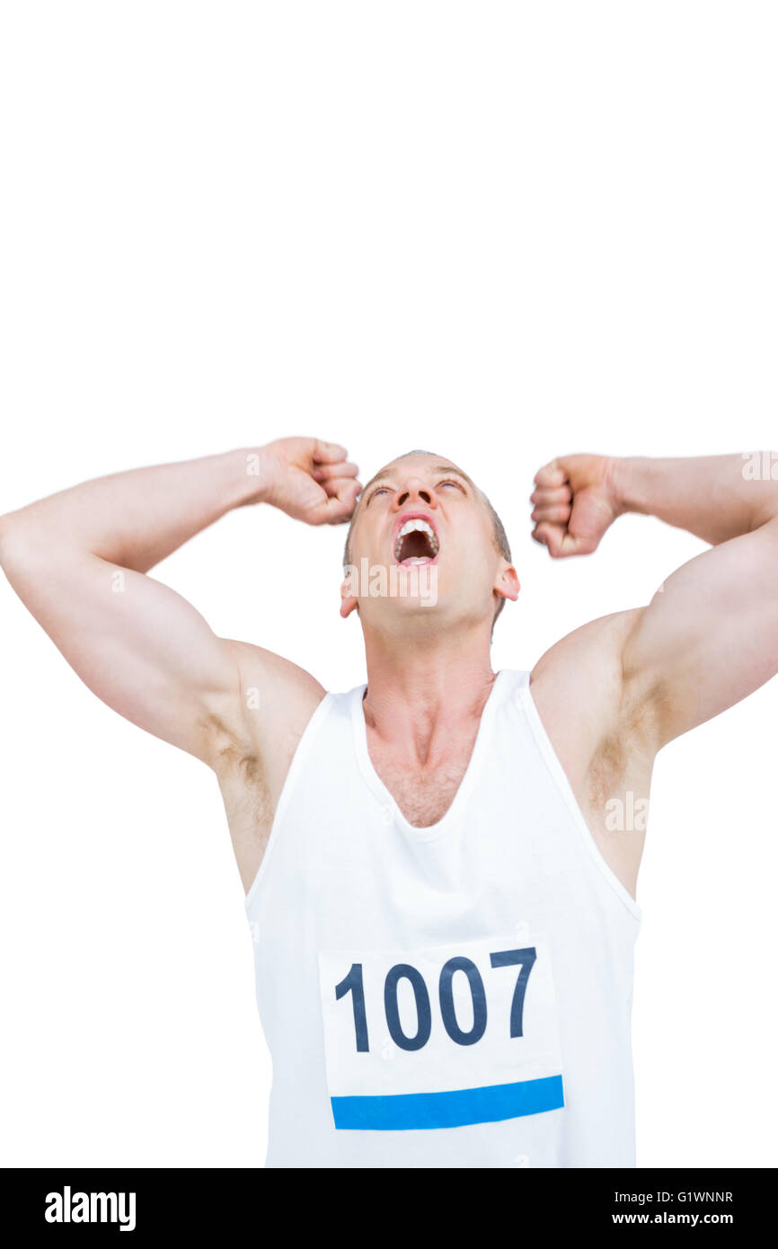 Athlete winning hi-res stock photography and images - Alamy