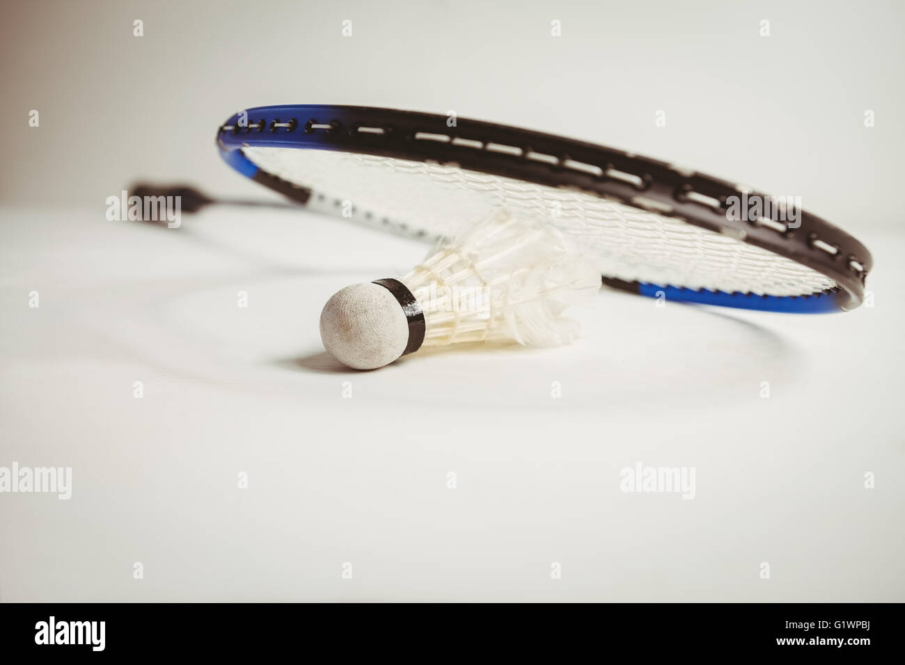 View badminton racket shuttlecock hi-res stock photography and images ...