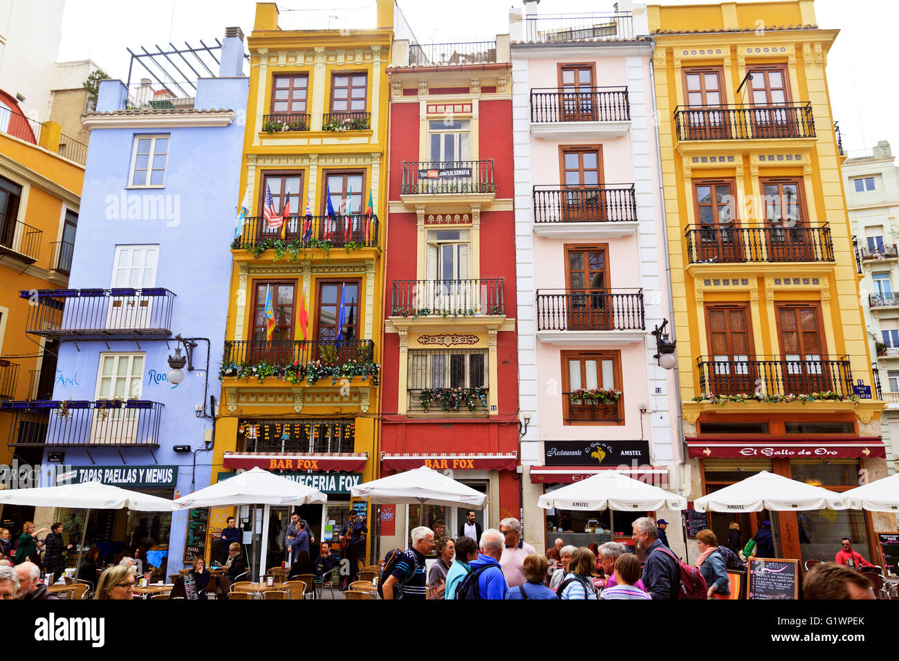 Multi coloured buildings hi-res stock photography and images - Alamy