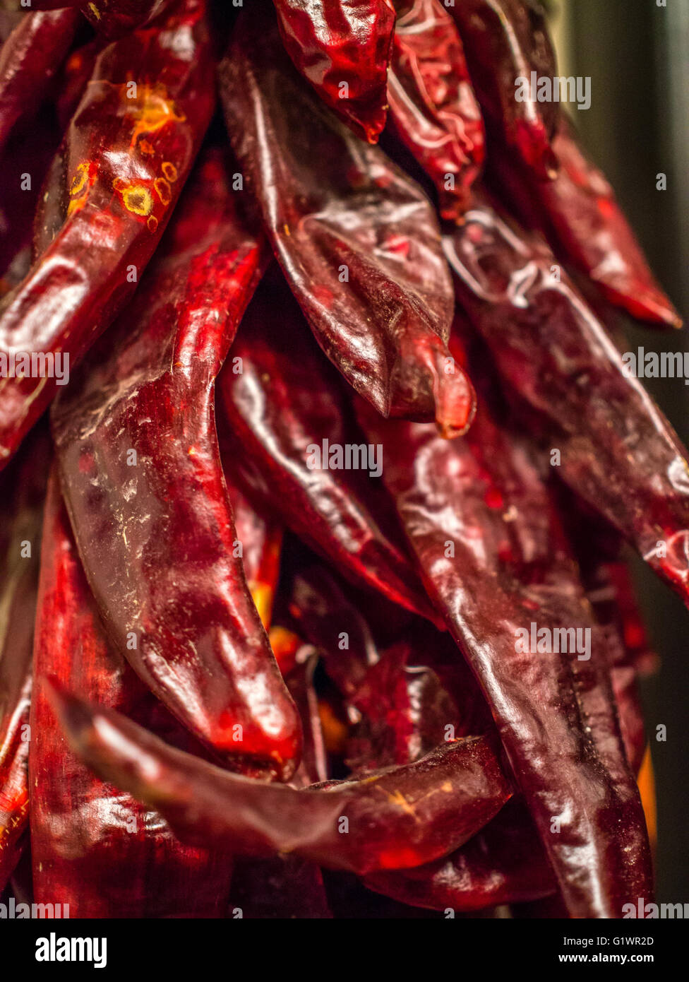 Chilli garland hi-res stock photography and images - Alamy