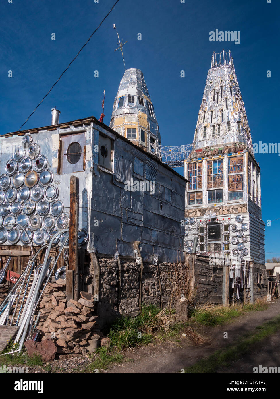 Cano's Castle, Antonito, Colorado Stock Photo - Alamy