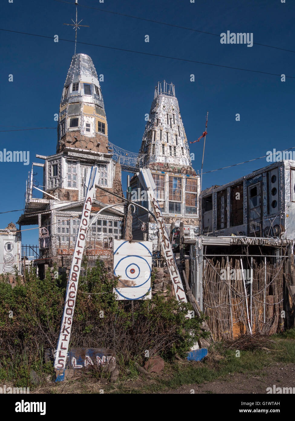 Cano's Castle, Antonito, Colorado Stock Photo - Alamy