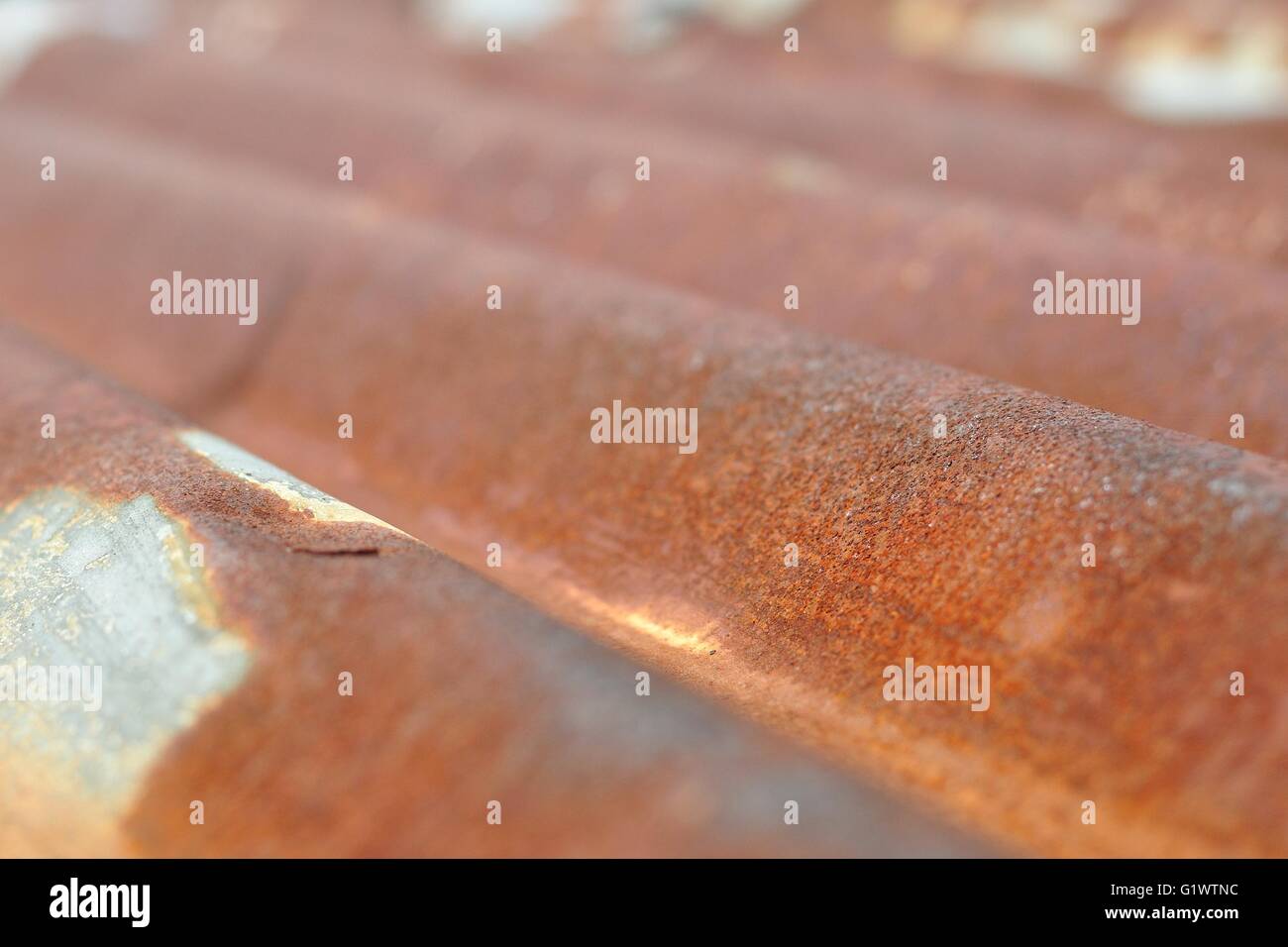 Corrugated metal wall rust hi-res stock photography and images - Alamy