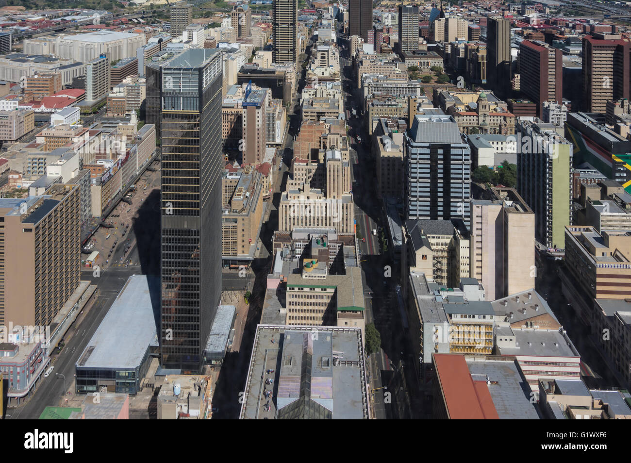 The Johannesburg city skyline Stock Photo - Alamy