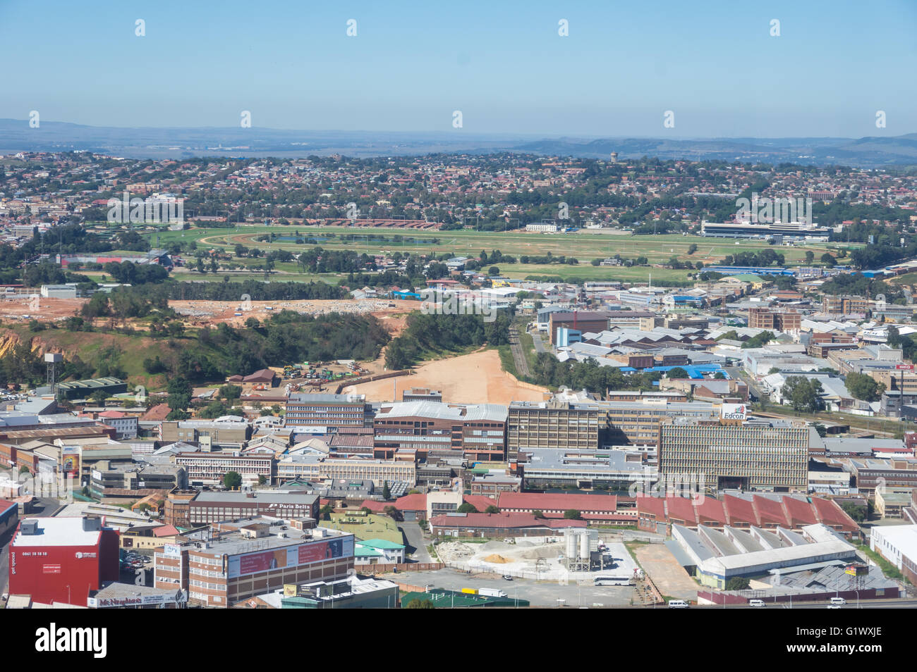 The Johannesburg city skyline Stock Photo - Alamy