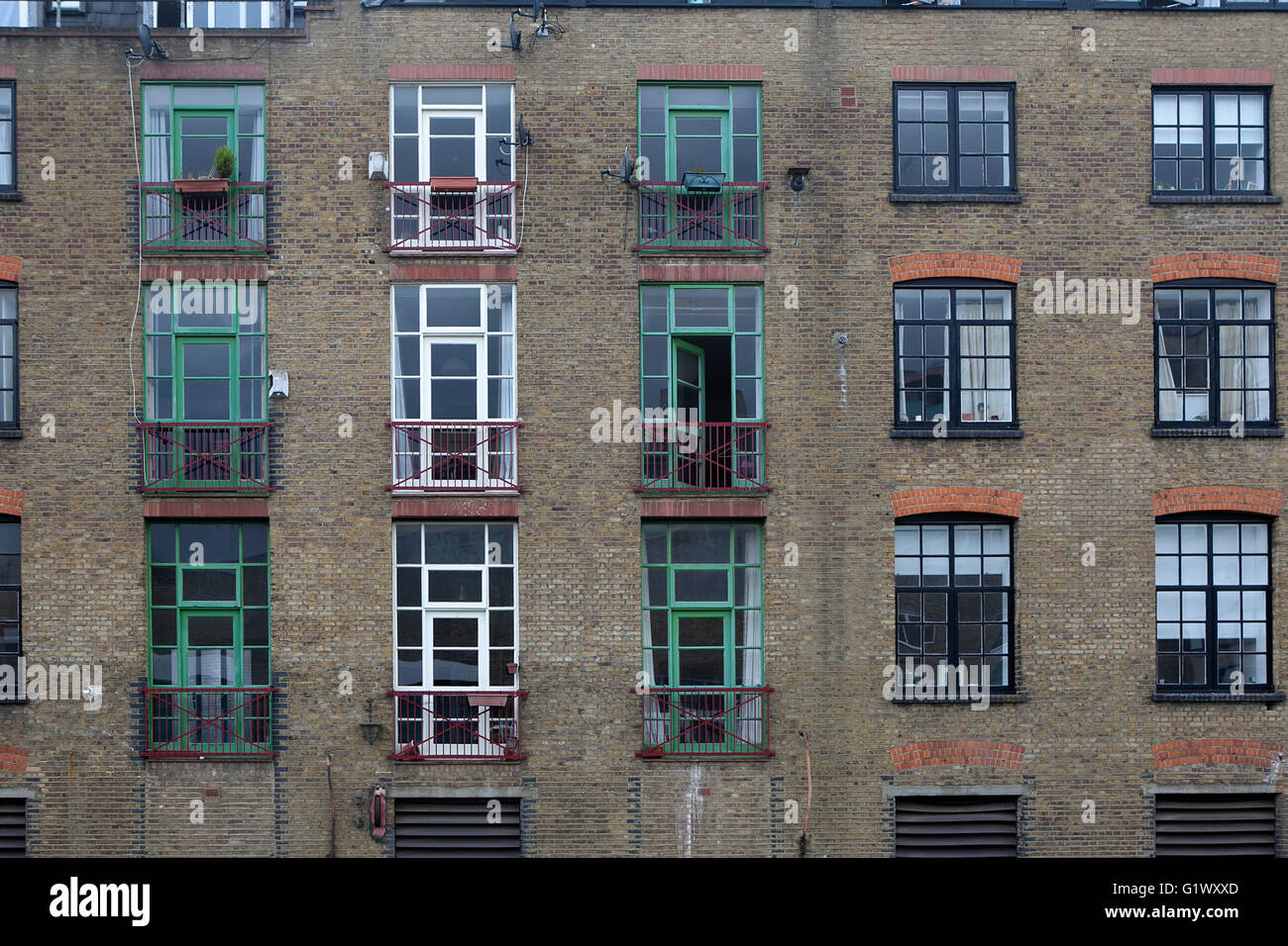 front of house in East London Stock Photo - Alamy