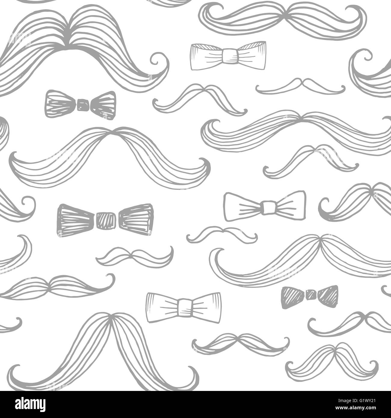 Gentleman seamless pattern texture Black and White Stock Photos ...