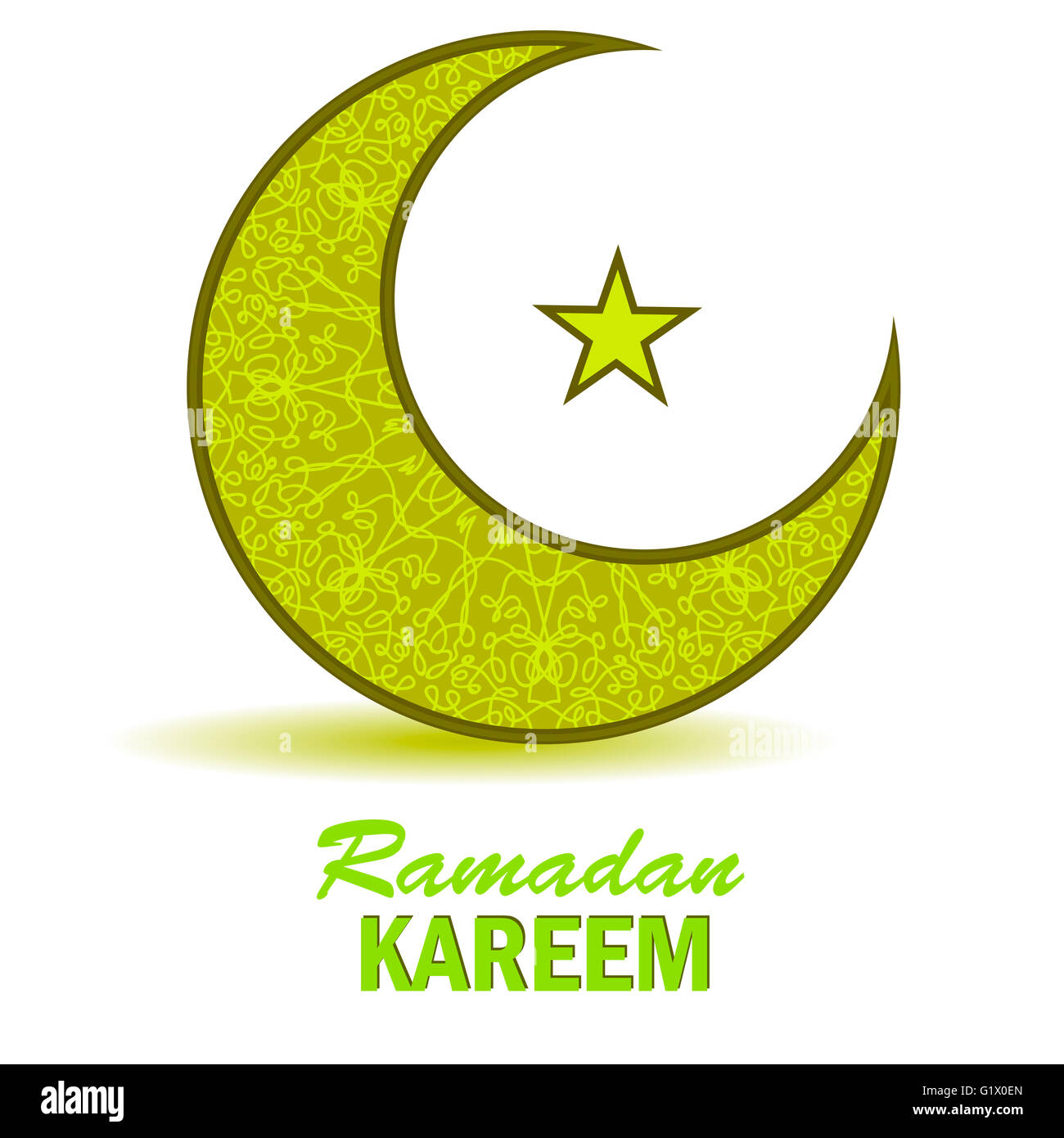 Ramadan moon star half Cut Out Stock Images & Pictures - Alamy