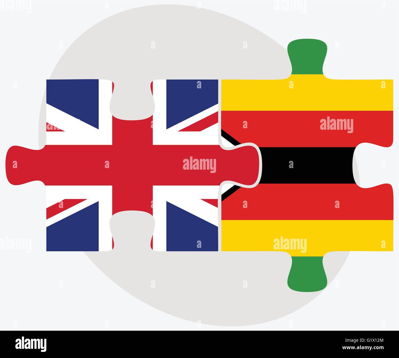 British zimbabwean Stock Vector Images - Alamy