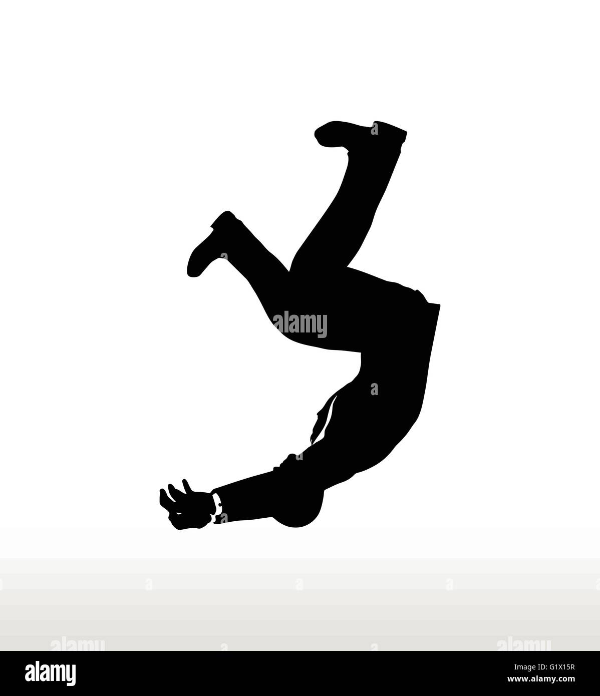People falling aerial Stock Vector Images - Alamy