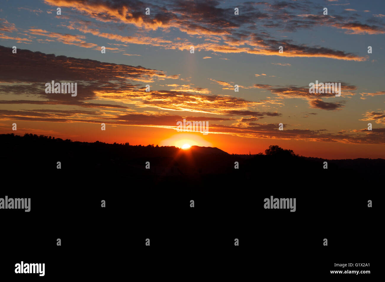 Alpine sunset hi-res stock photography and images - Alamy