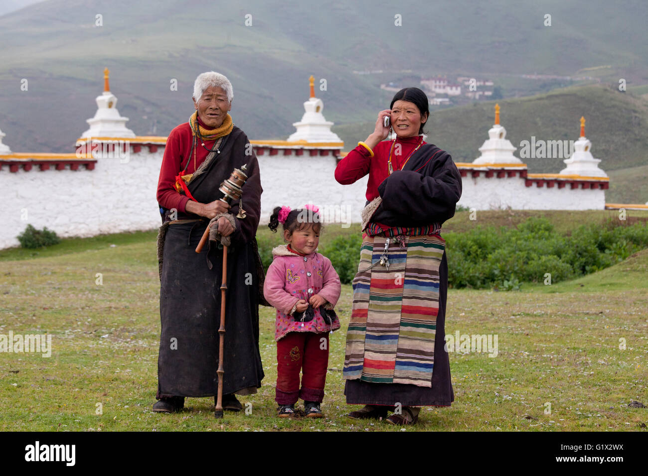 Horse Races of Litang Stock Photo - Alamy