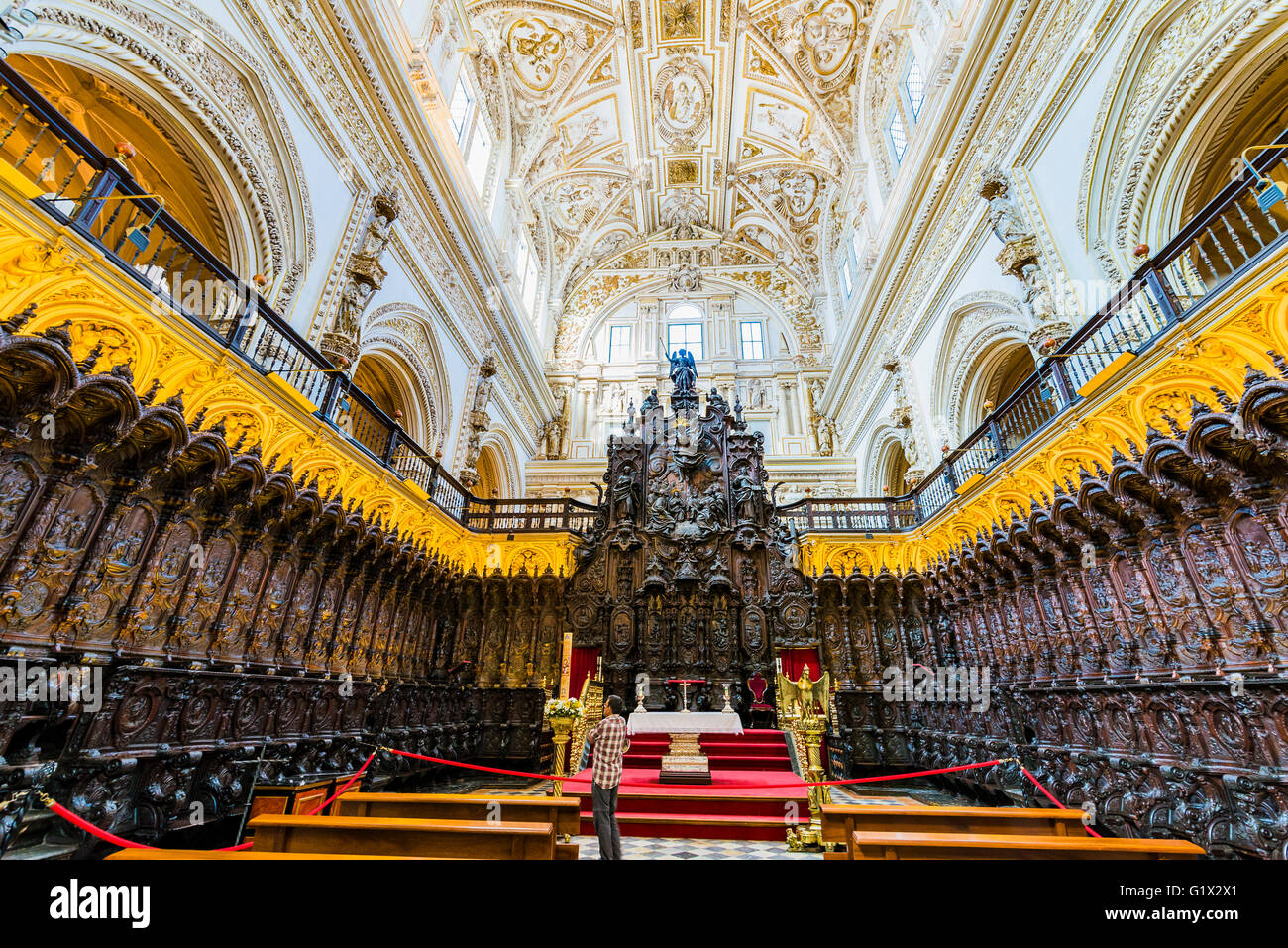 Choir of the cathedral of cordoba hi-res stock photography and images ...
