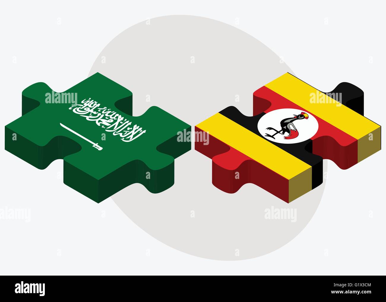 Saudi arabia uganda flag hi-res stock photography and images - Alamy
