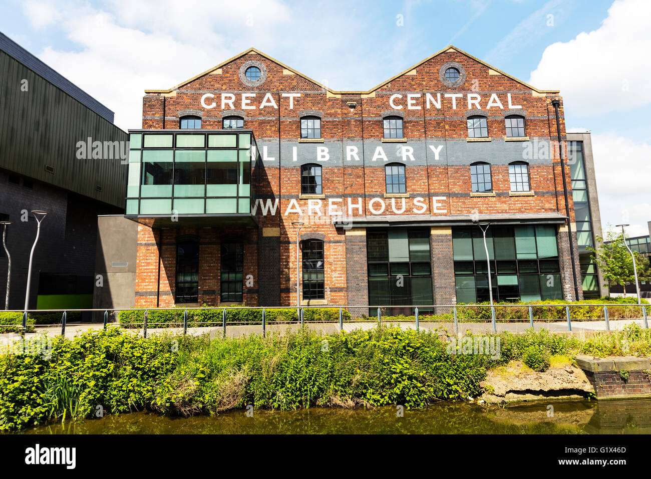 The Great Central Library Warehouse at Lincoln University Lincoln City ...