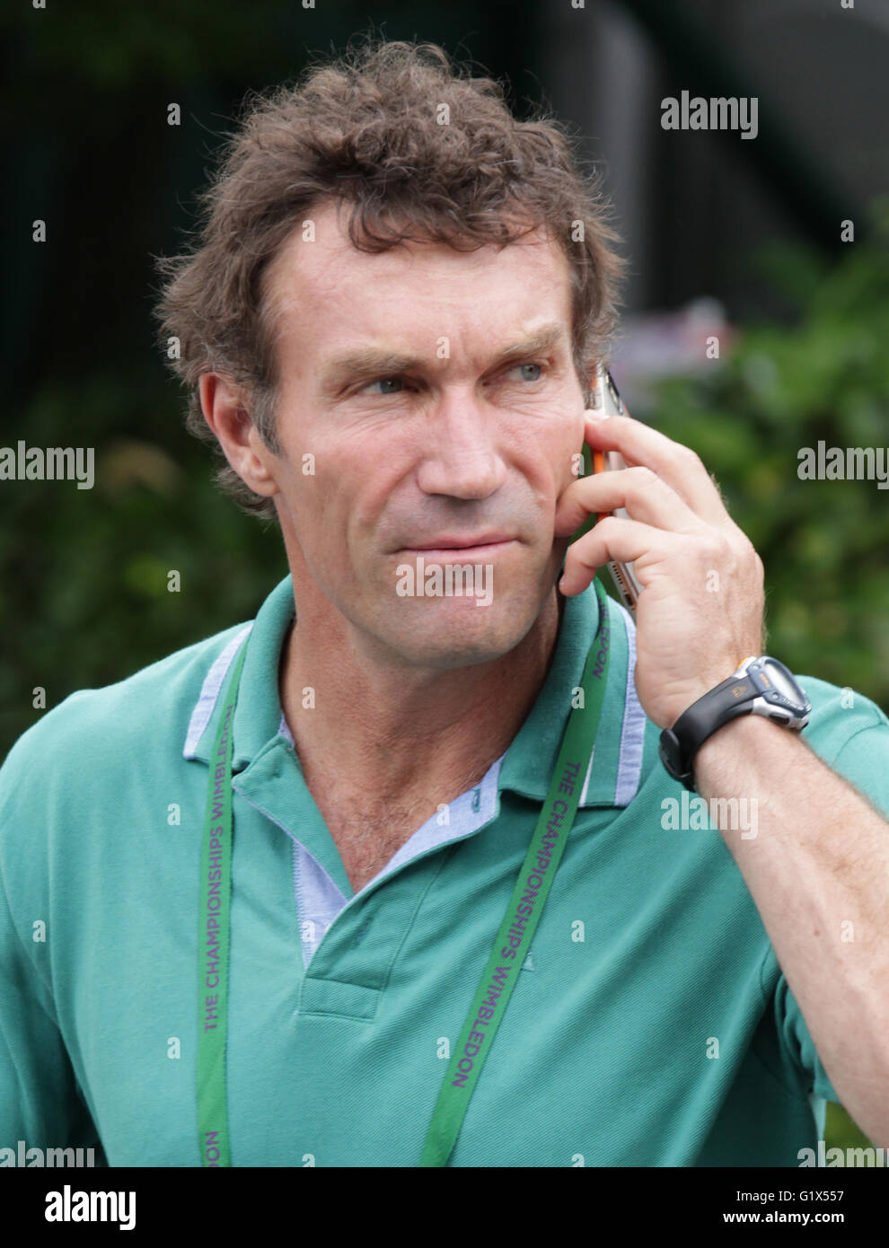 Pat cash wimbledon hi-res stock photography and images - Alamy
