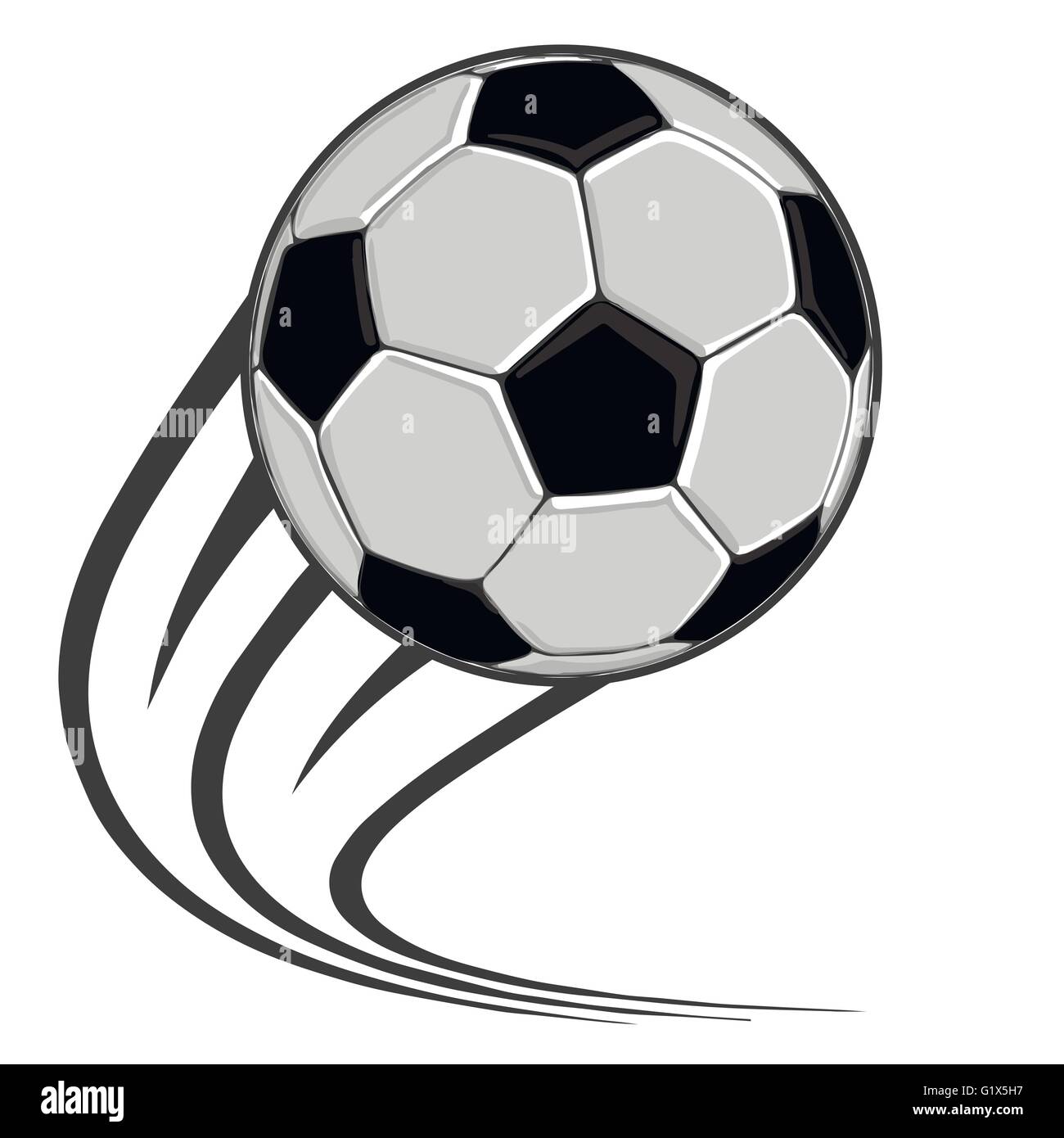 classic soccer ball Stock Vector Image & Art - Alamy