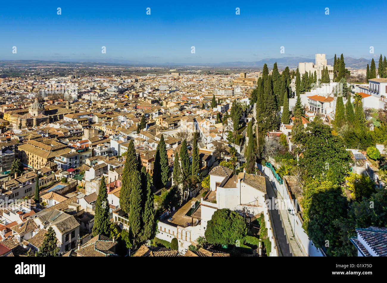 Granada city centre hi-res stock photography and images - Alamy
