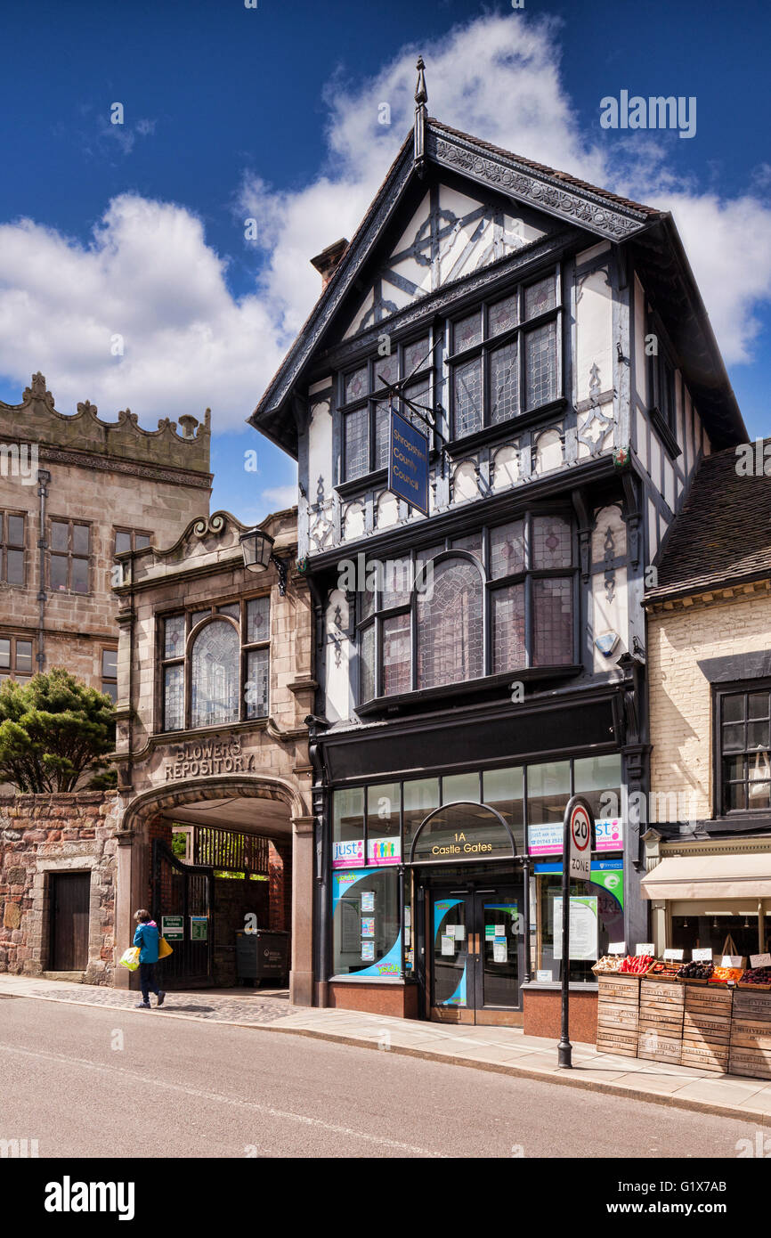 Shropshire County Council Office at 1A Castle Gate, Shrewsbury ...
