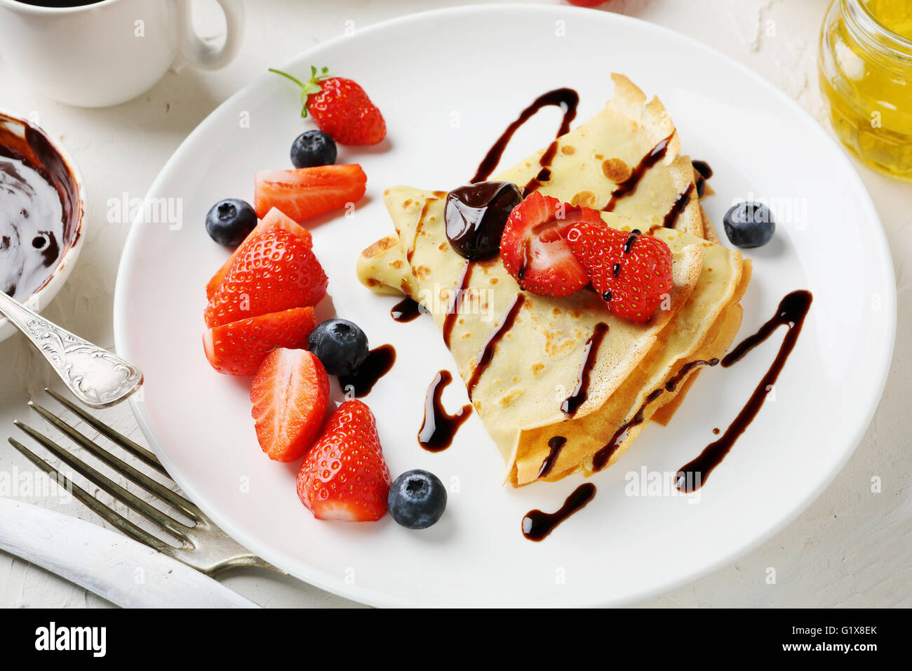 French crepe hi-res stock photography and images - Alamy
