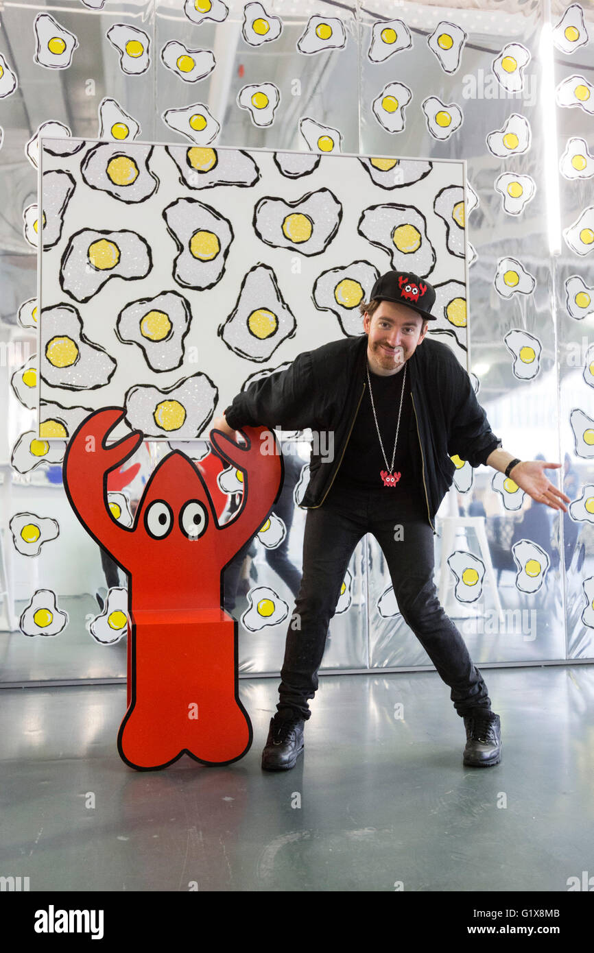 London, UK. 19 May 2016. British Artist and Fashion Designer Philip ...