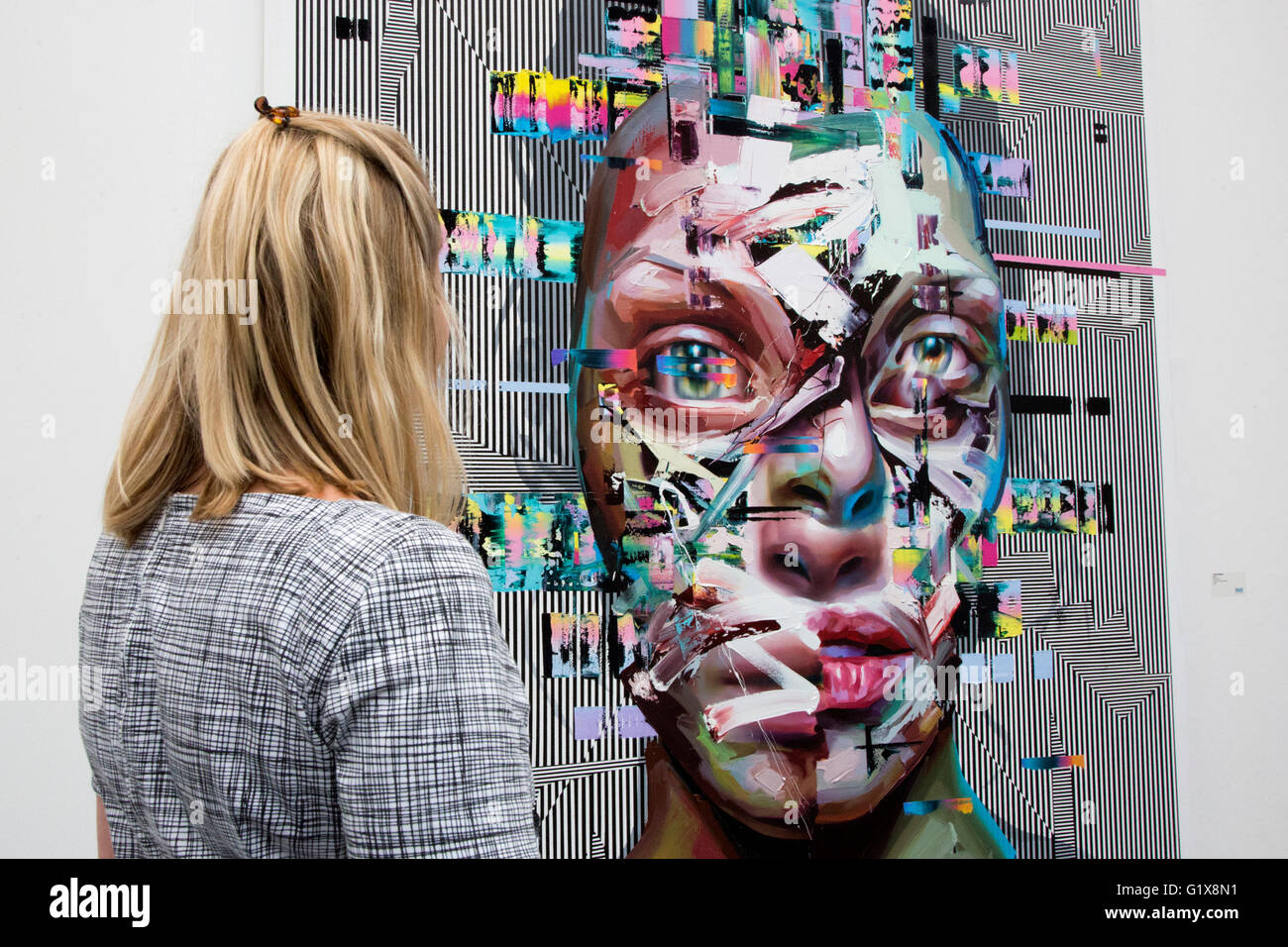 London, UK. 19 May 2016. Pictured: Bleach, 2015, by Justin Bower. The ...