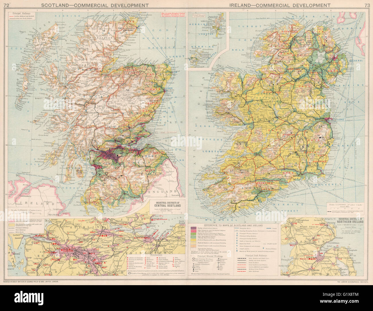 Scotland & Ireland. Commercial Development. Manufacturing & mining ...