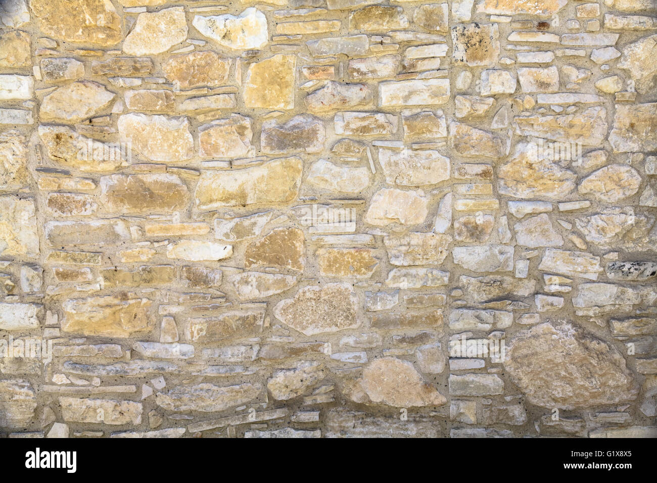 The wall of the ancient monastery, Cyprus Stock Photo - Alamy