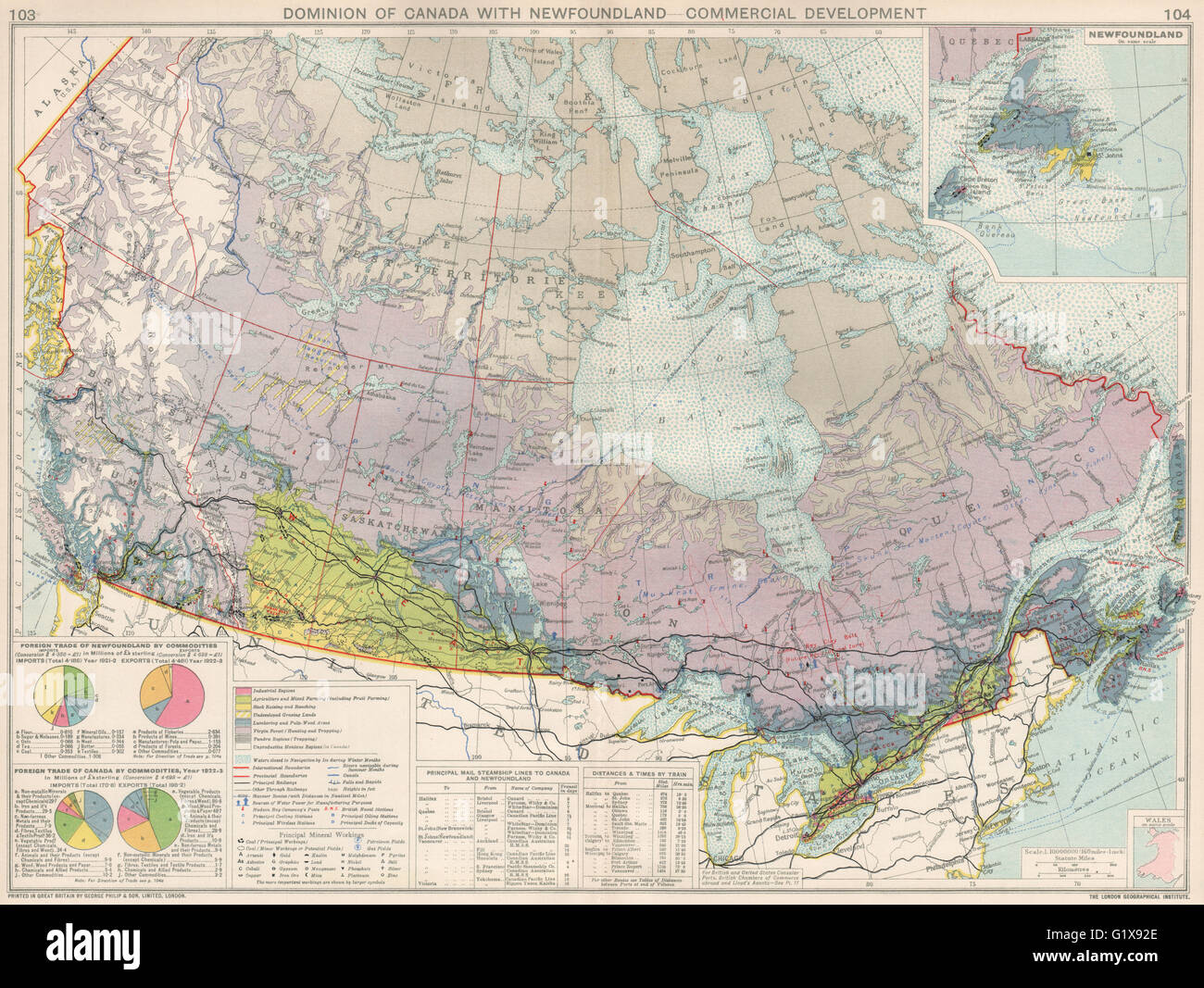 Canada. Commercial Development. Agricultural products farming mining ...