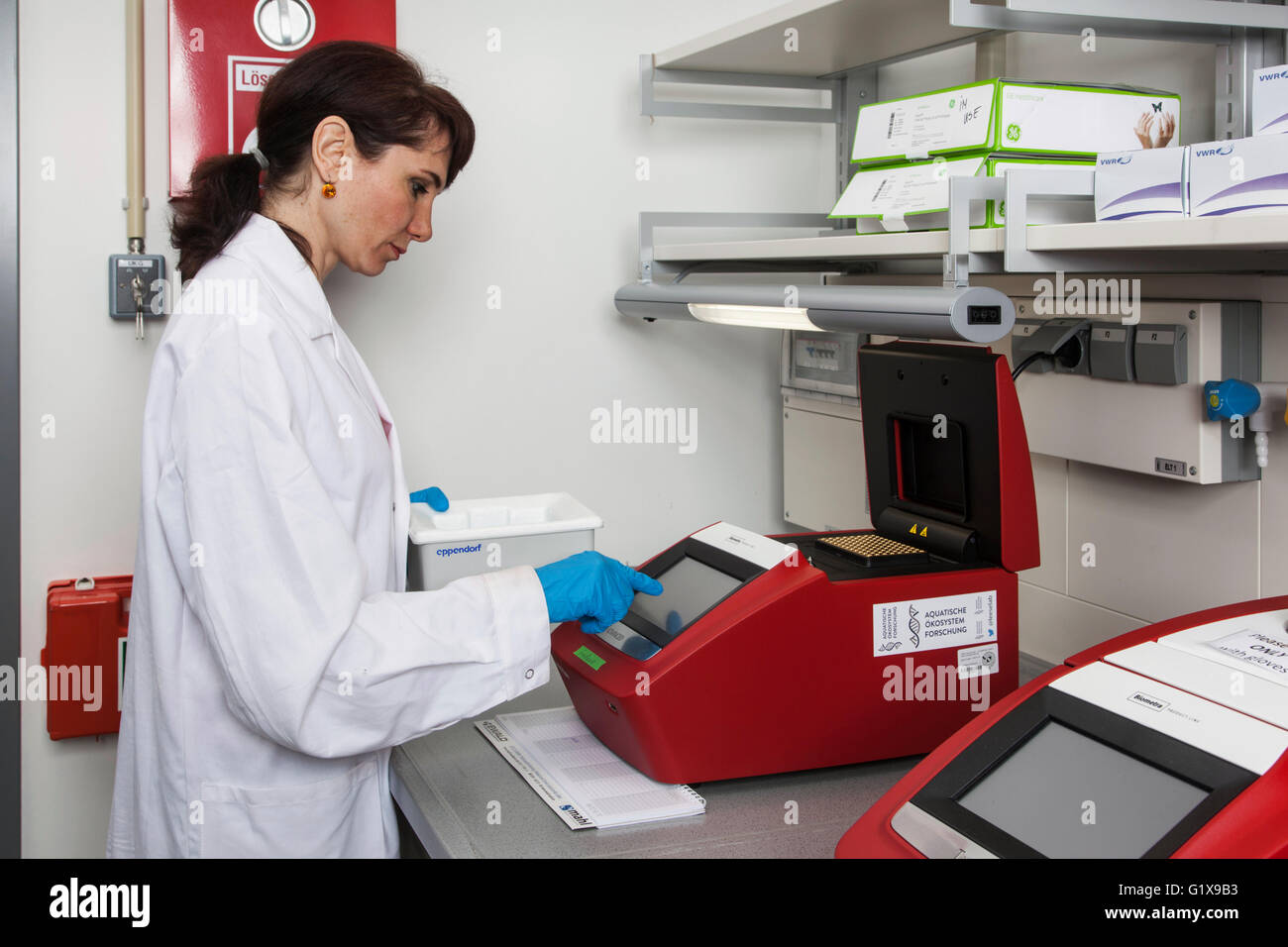 Polymerase chain reaction (pcr) test hi-res stock photography and ...