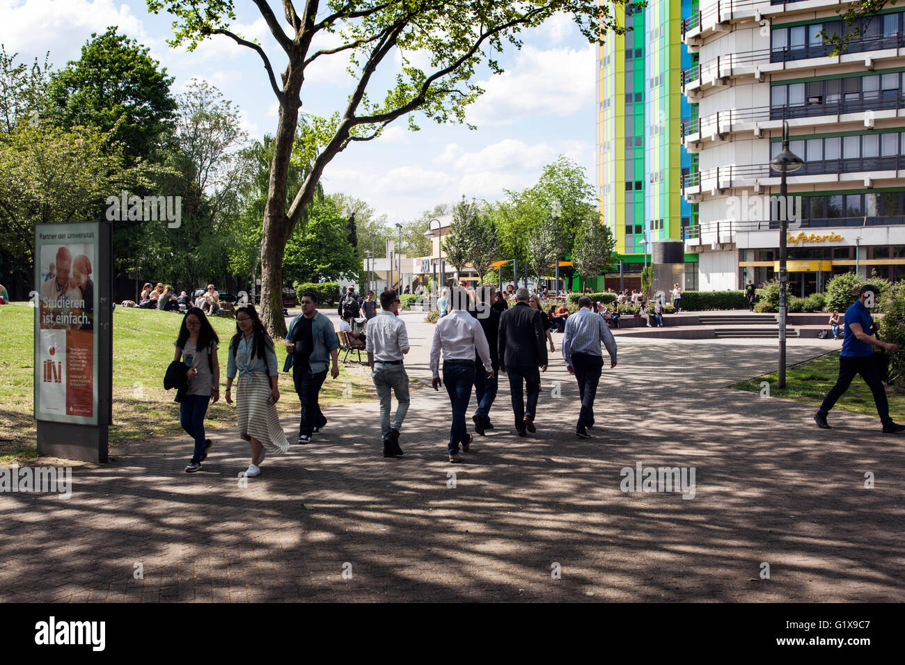 Campus of the university Duisburg-Essen in Essen Stock Photo - Alamy