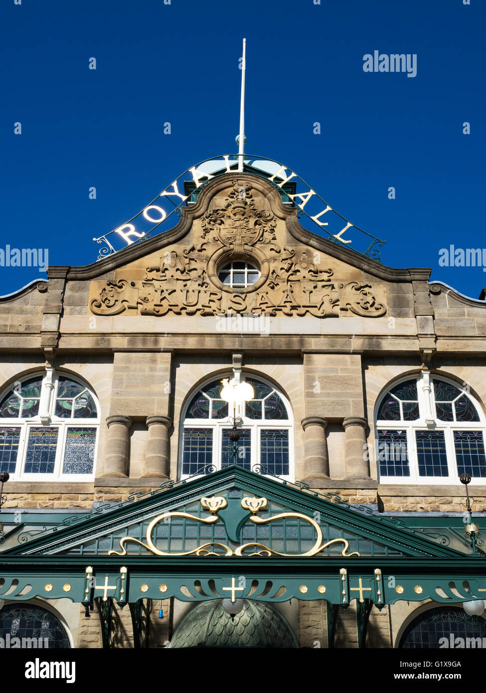 The Royal Hall at Harrogate North Yorkshire England Stock Photo - Alamy