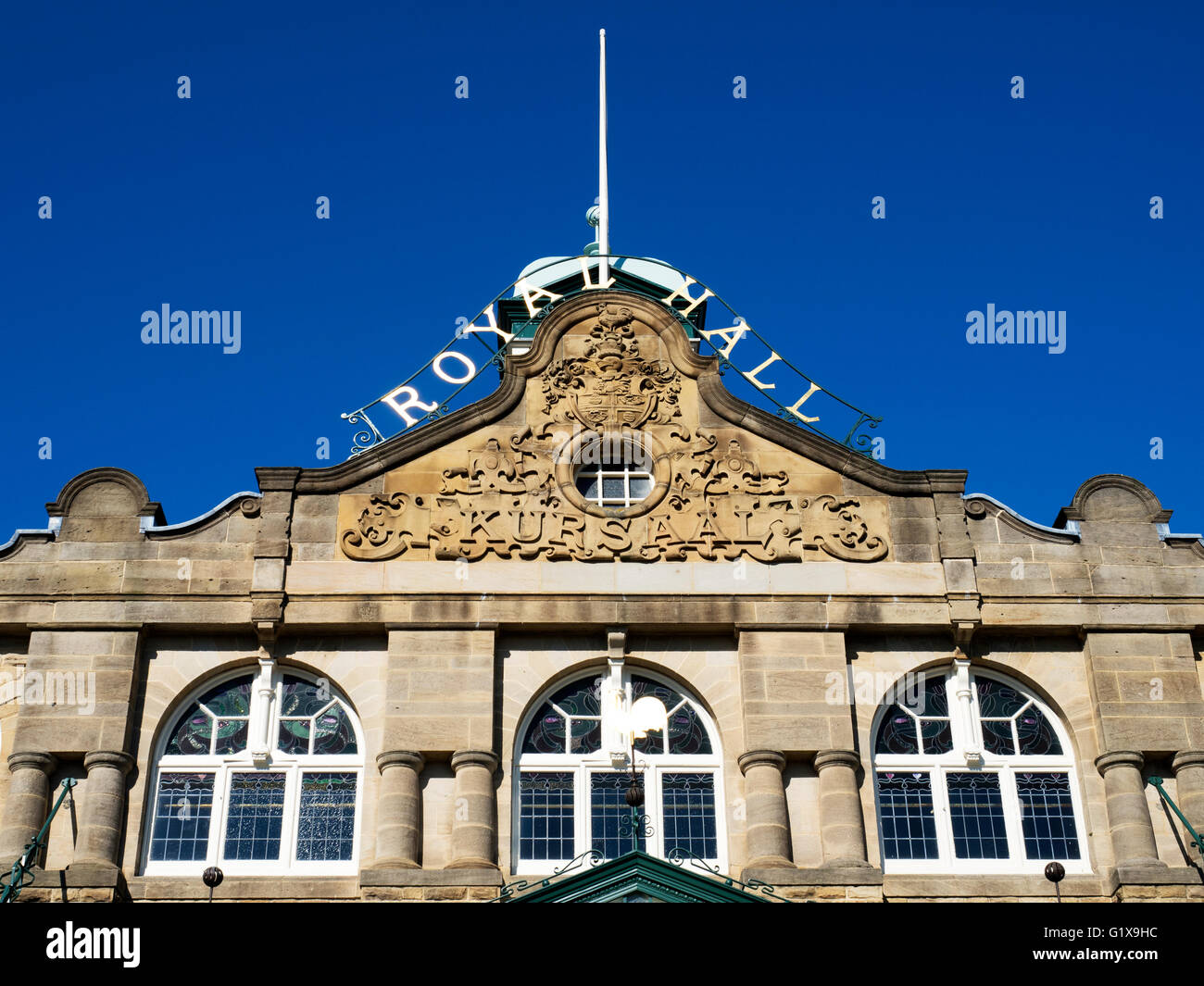 The Royal Hall at Harrogate North Yorkshire England Stock Photo - Alamy