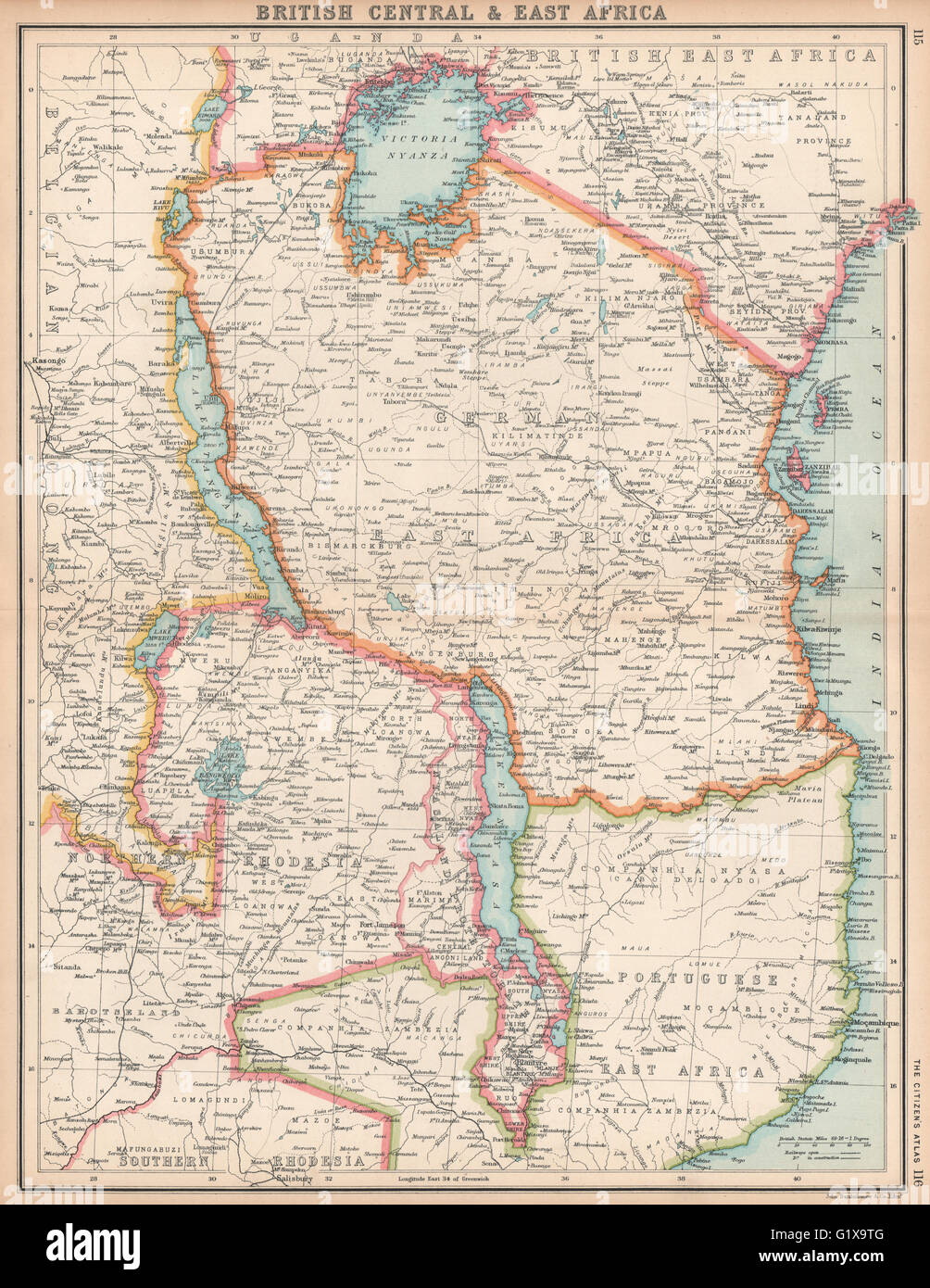 Northern rhodesia High Resolution Stock Photography and Images - Alamy
