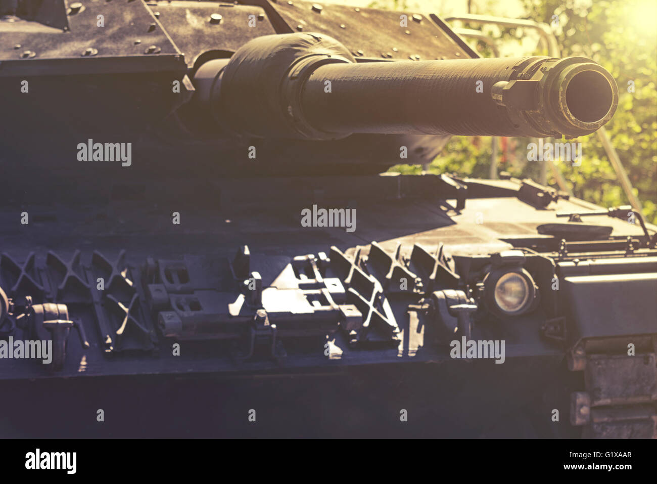 Military armored tank Stock Photo - Alamy